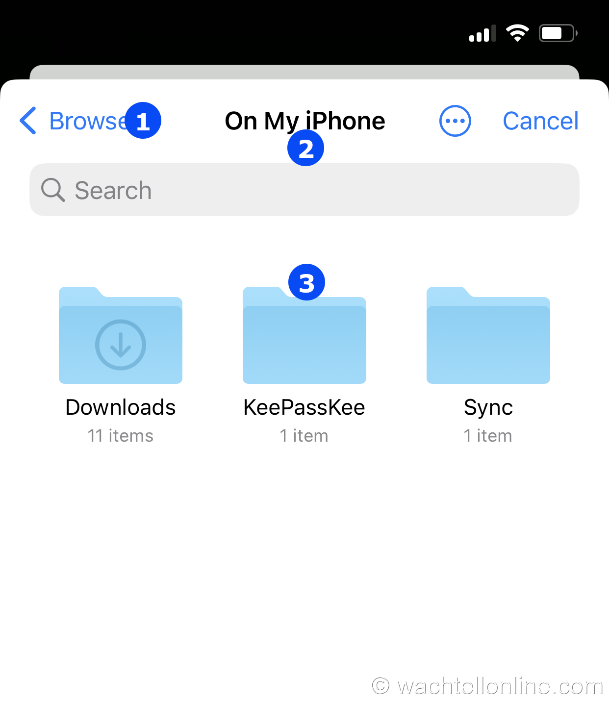 KeePass Password Safe iPhone integration - WachtellOnline