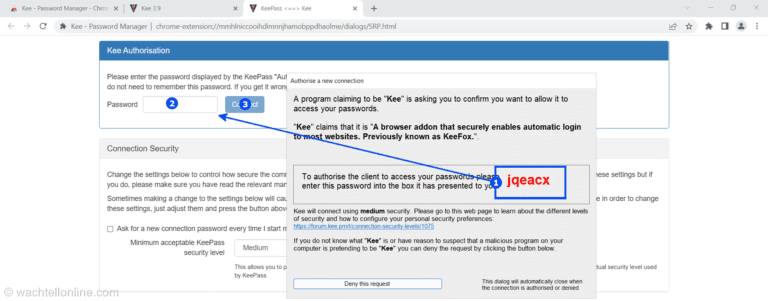 KeePass Password Safe browser integration - WachtellOnline