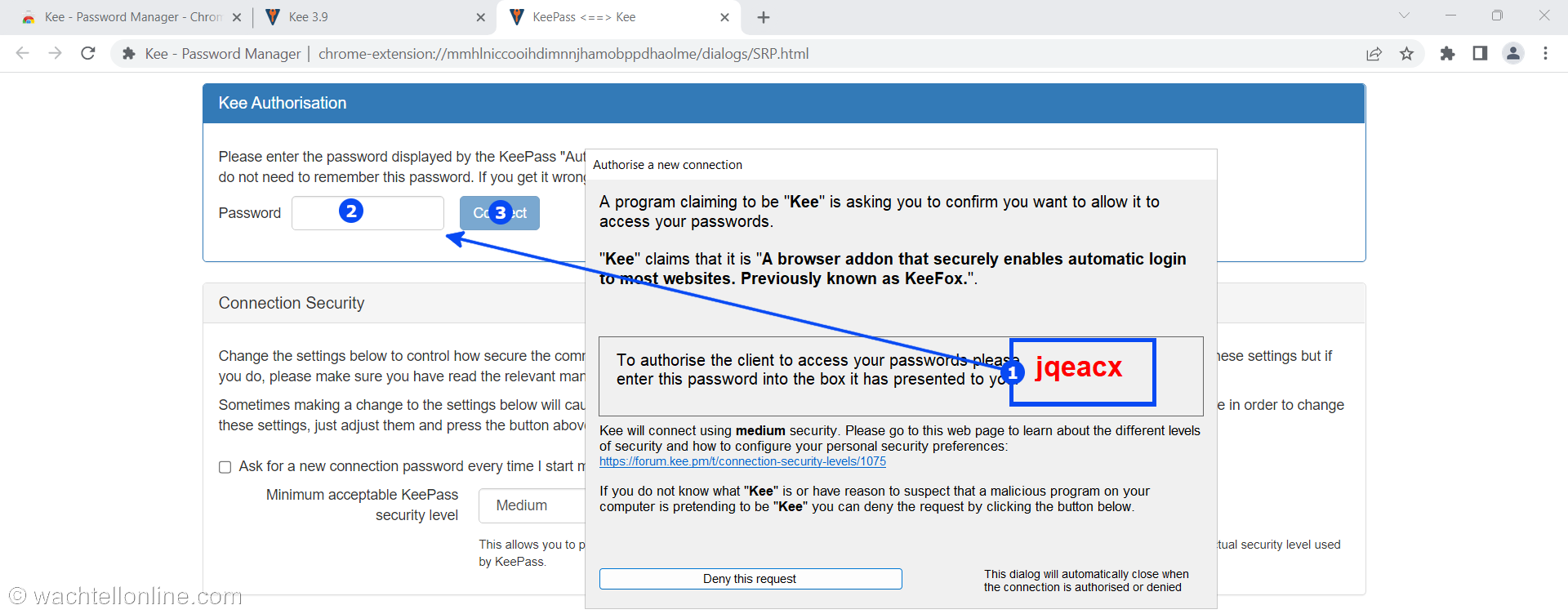 KeePass Password Safe browser integration - WachtellOnline
