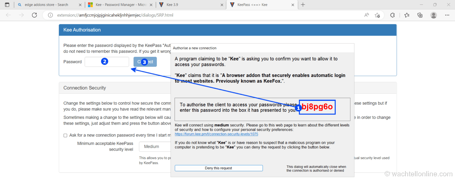 KeePass Password Safe browser integration - WachtellOnline
