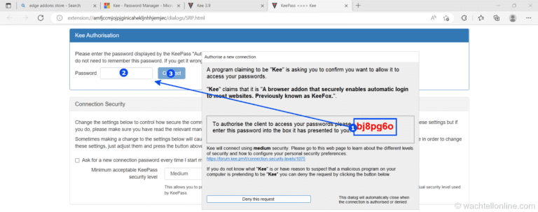 KeePass Password Safe browser integration - WachtellOnline