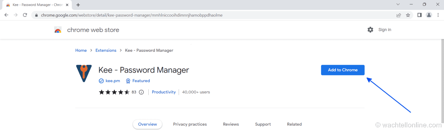 KeePass Password Safe browser integration - WachtellOnline