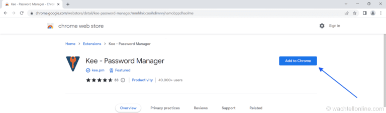 KeePass Password Safe browser integration - WachtellOnline