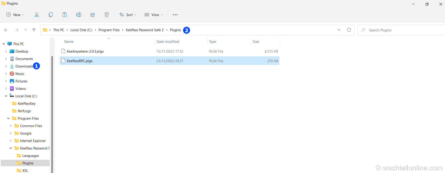 KeePass Password Safe browser integration - WachtellOnline