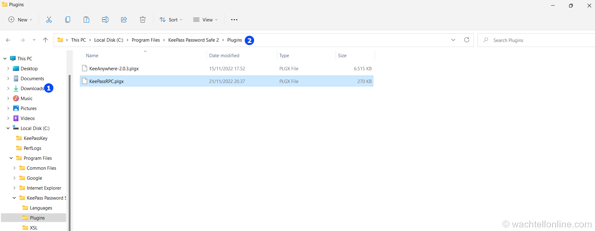 KeePass Password Safe browser integration - WachtellOnline